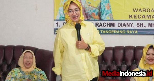 Sebagai Caleg DPR RI, Airin Rahmi Diany Mendapat Dukungan Dari Milenial ...